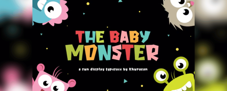27 Baby Fonts to Elevate Your Baby-themed Design Game