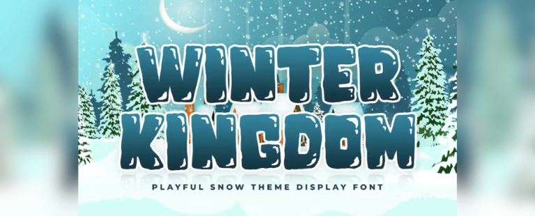 24 Winter Fonts That Are Perfect for Cold Season Projects