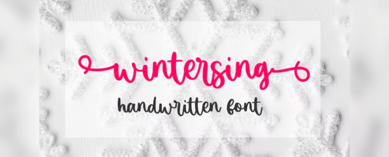 24 Winter Fonts That Are Perfect for Cold Season Projects