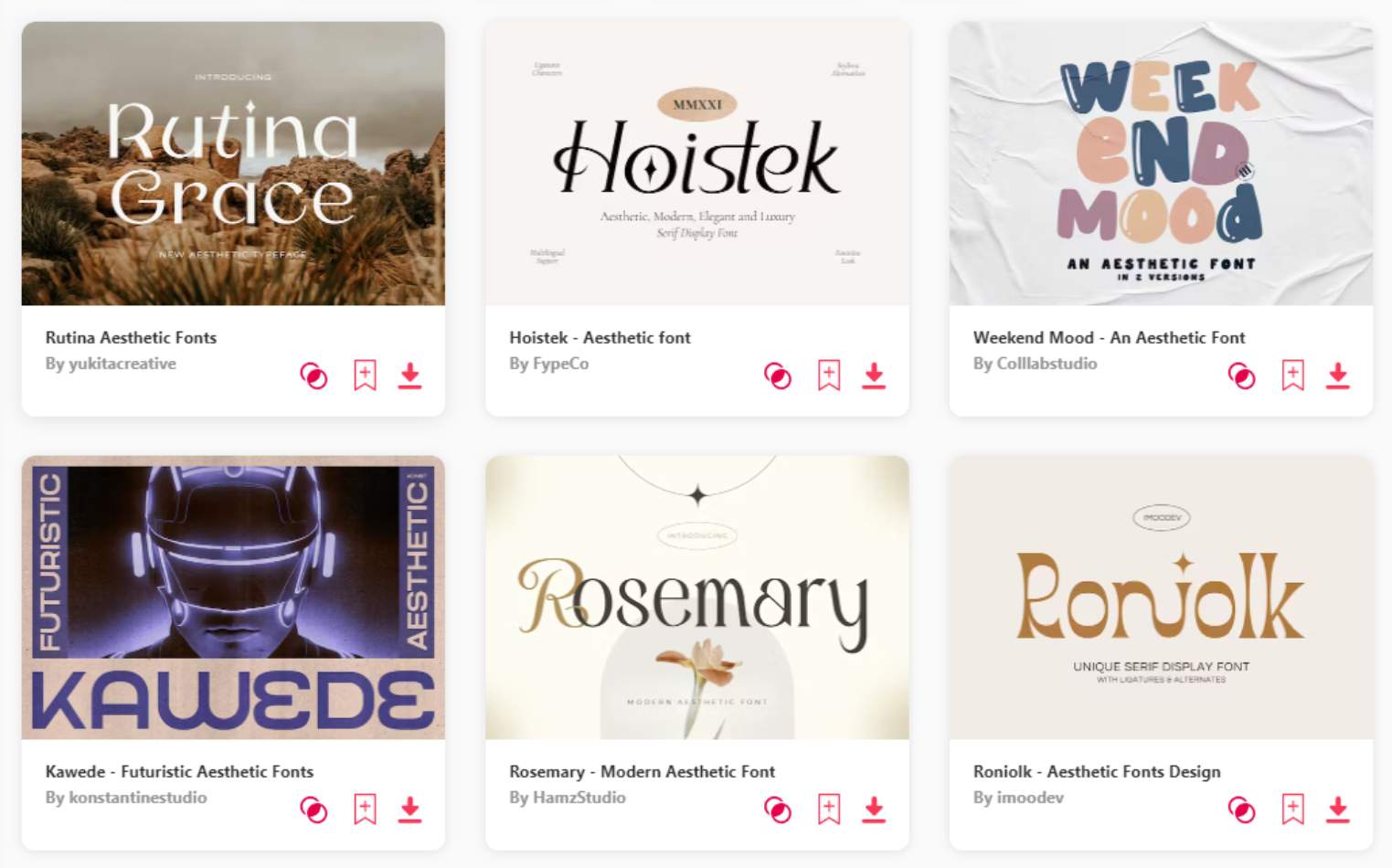 25 Canva Aesthetic Fonts Offering a Timeless Beauty