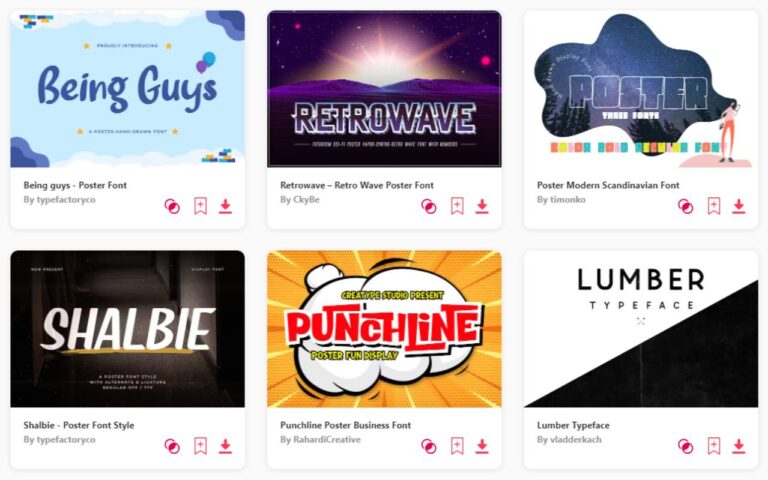 21 Canva Fonts for Posters That Instantly Capture Attention