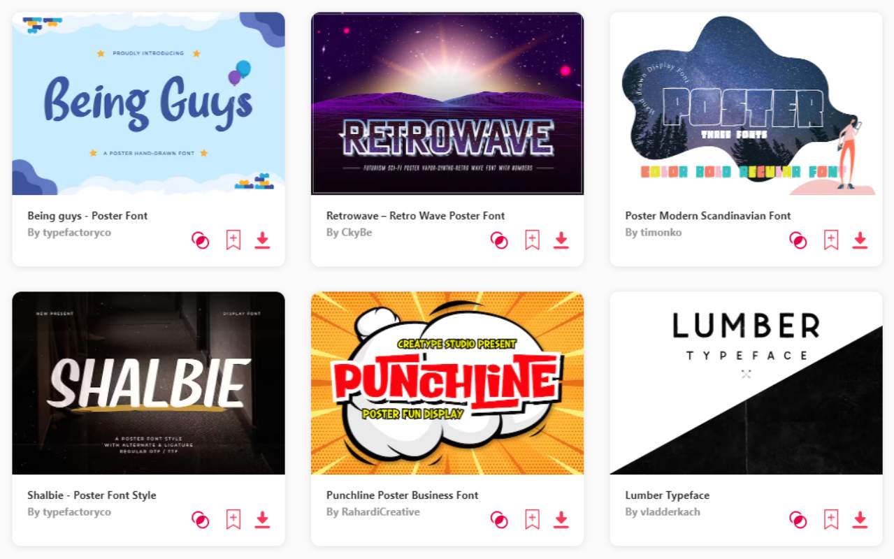 21 Canva Fonts for Posters That Instantly Capture Attention