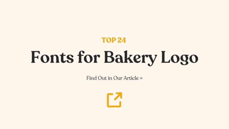 24 Best Fonts for Bakery Logo That Sprinkle Sweetness and Style