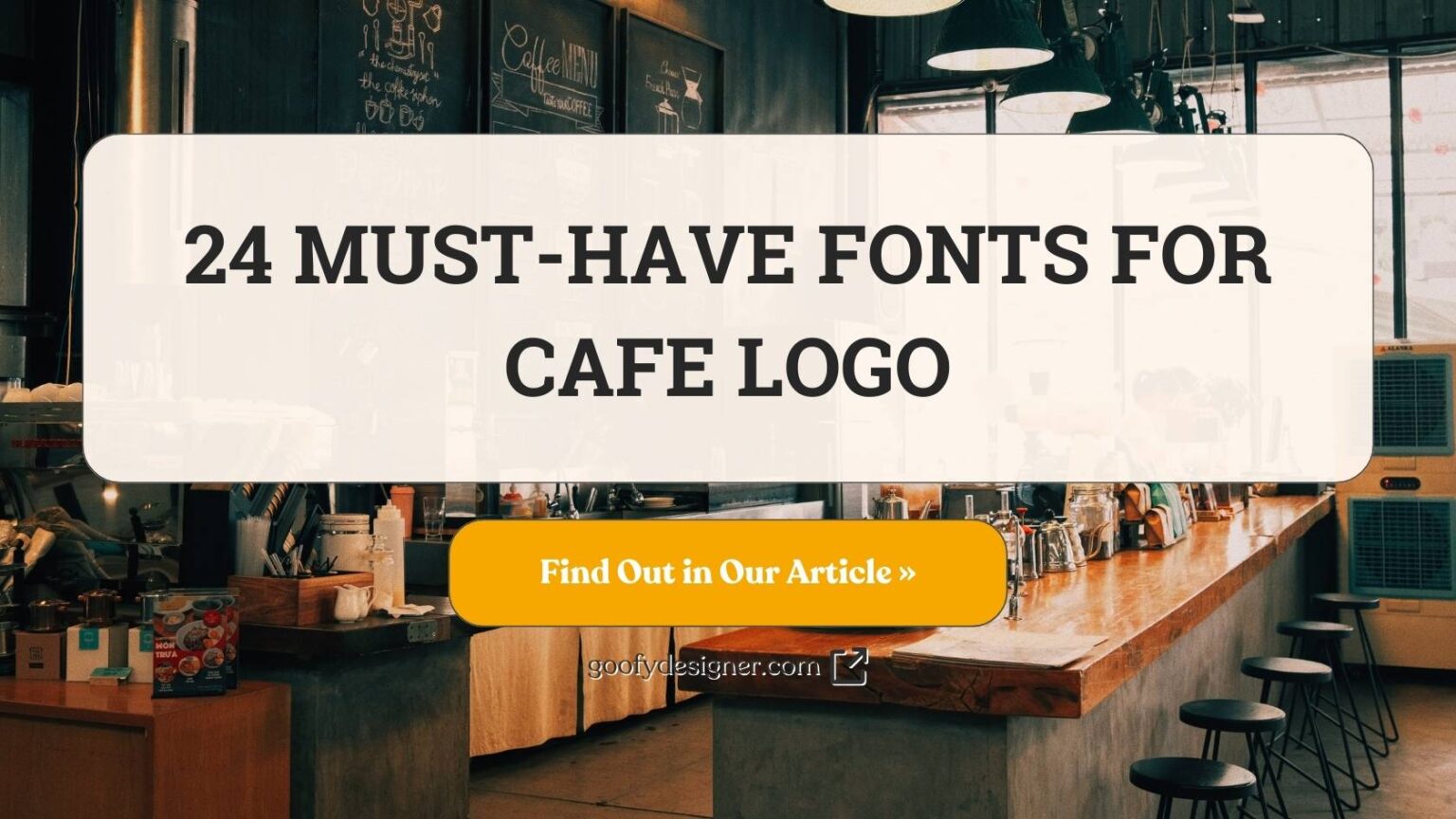 24 Best Fonts for Cafe Logo That Offer a Taste of Elegance