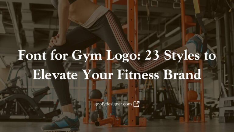 23 Best Fonts for Gym Logo That Reflect Dynamic Movement