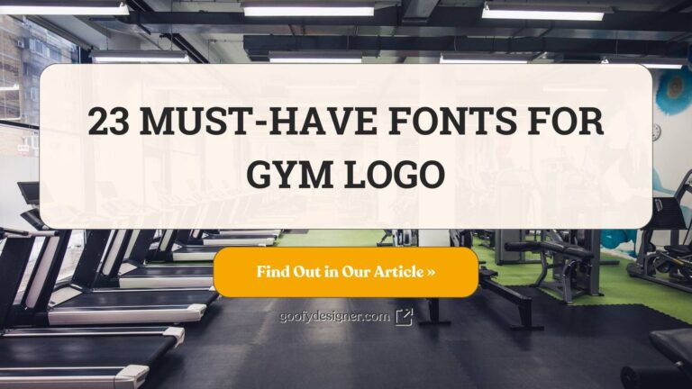 23 Best Fonts for Gym Logo That Reflect Dynamic Movement
