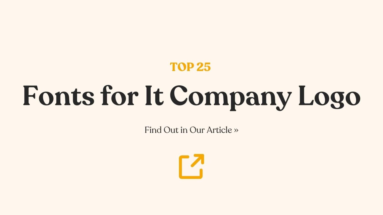 25 Best Fonts for IT Company Logo Embodying Digital Innovation