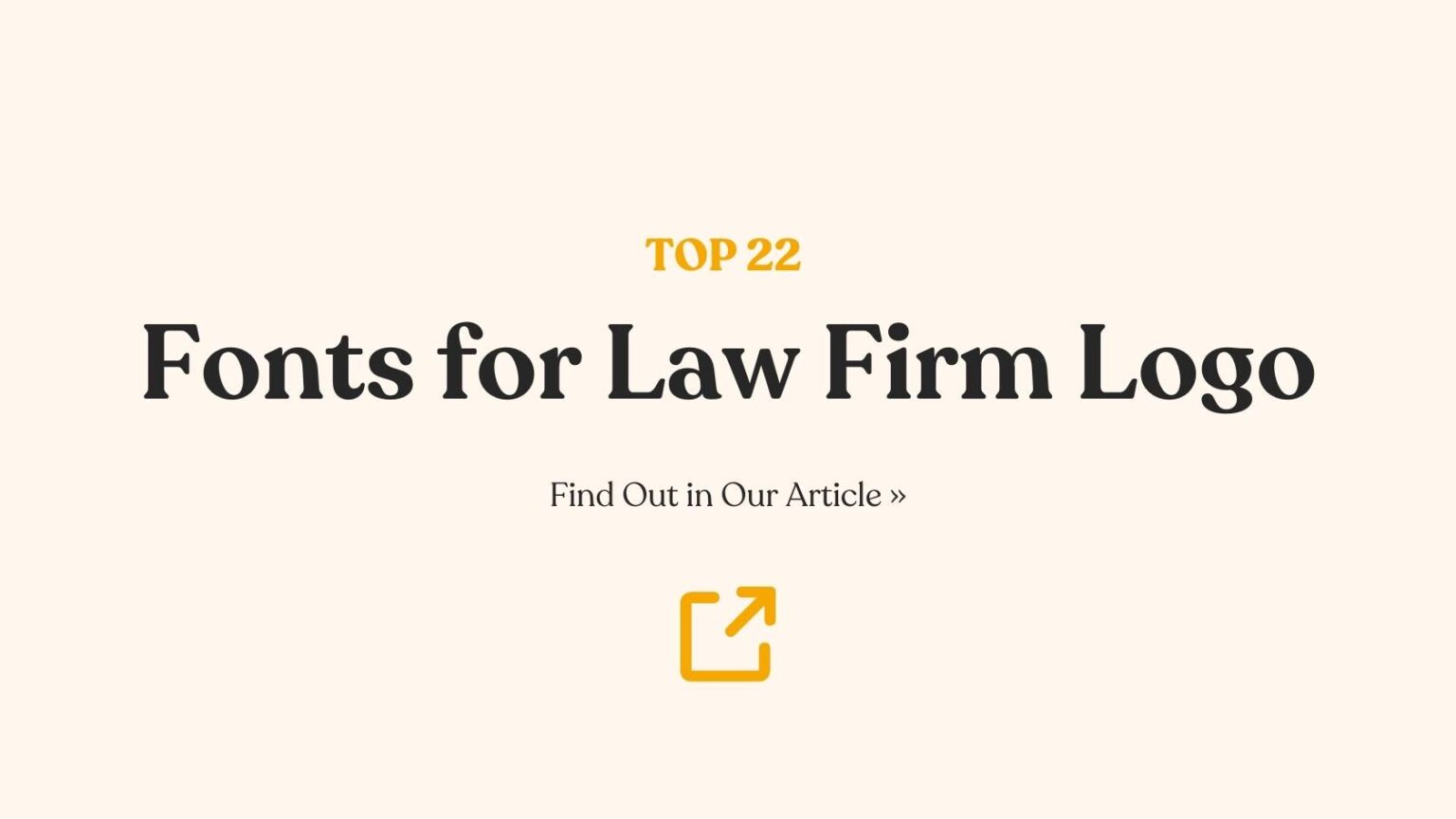 22 Best Fonts for Law Firm Logo Reflecting Authority and Trust