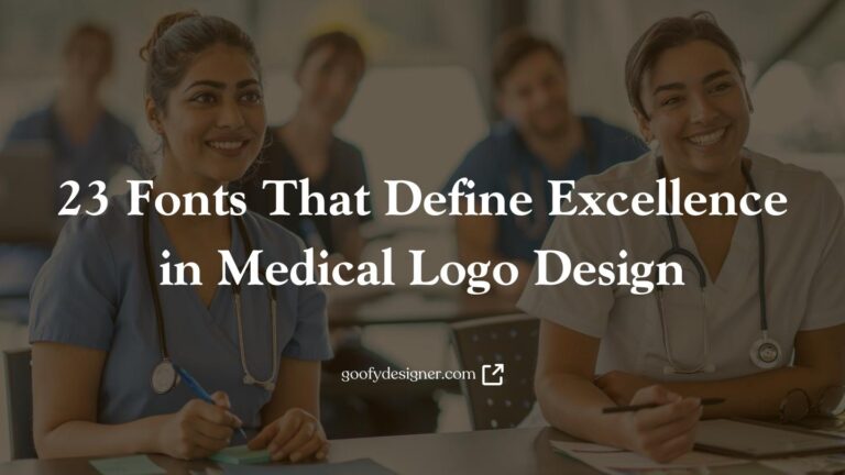 23 Best Fonts for Medical Logo That Symbolize Health
