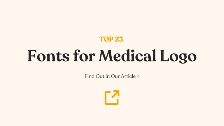 23 Best Fonts for Medical Logo That Symbolize Health