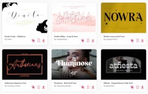 23 Best Fonts for Perfume Logo Evoking Sensuality