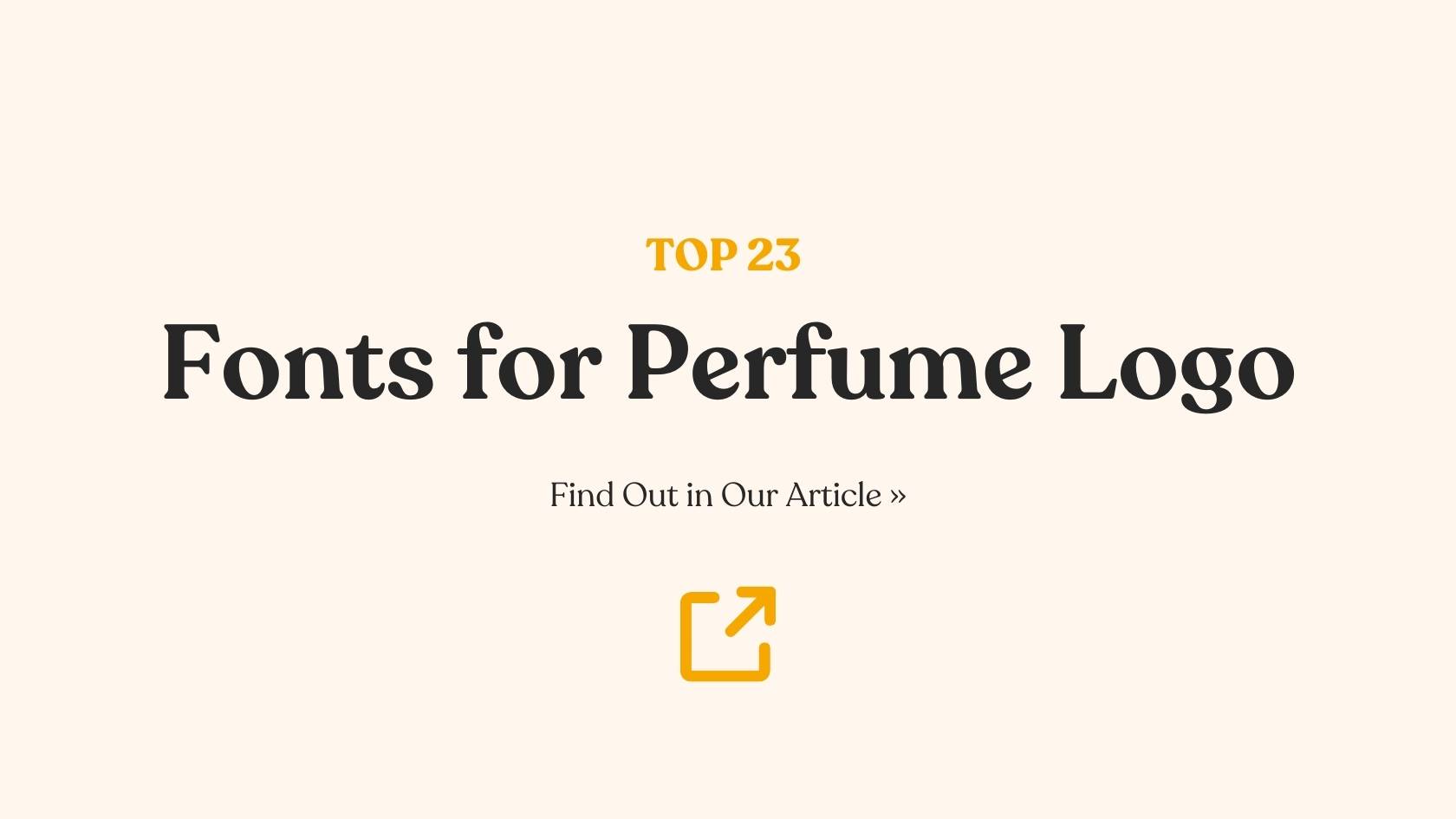 23 Best Fonts for Perfume Logo Evoking Sensuality