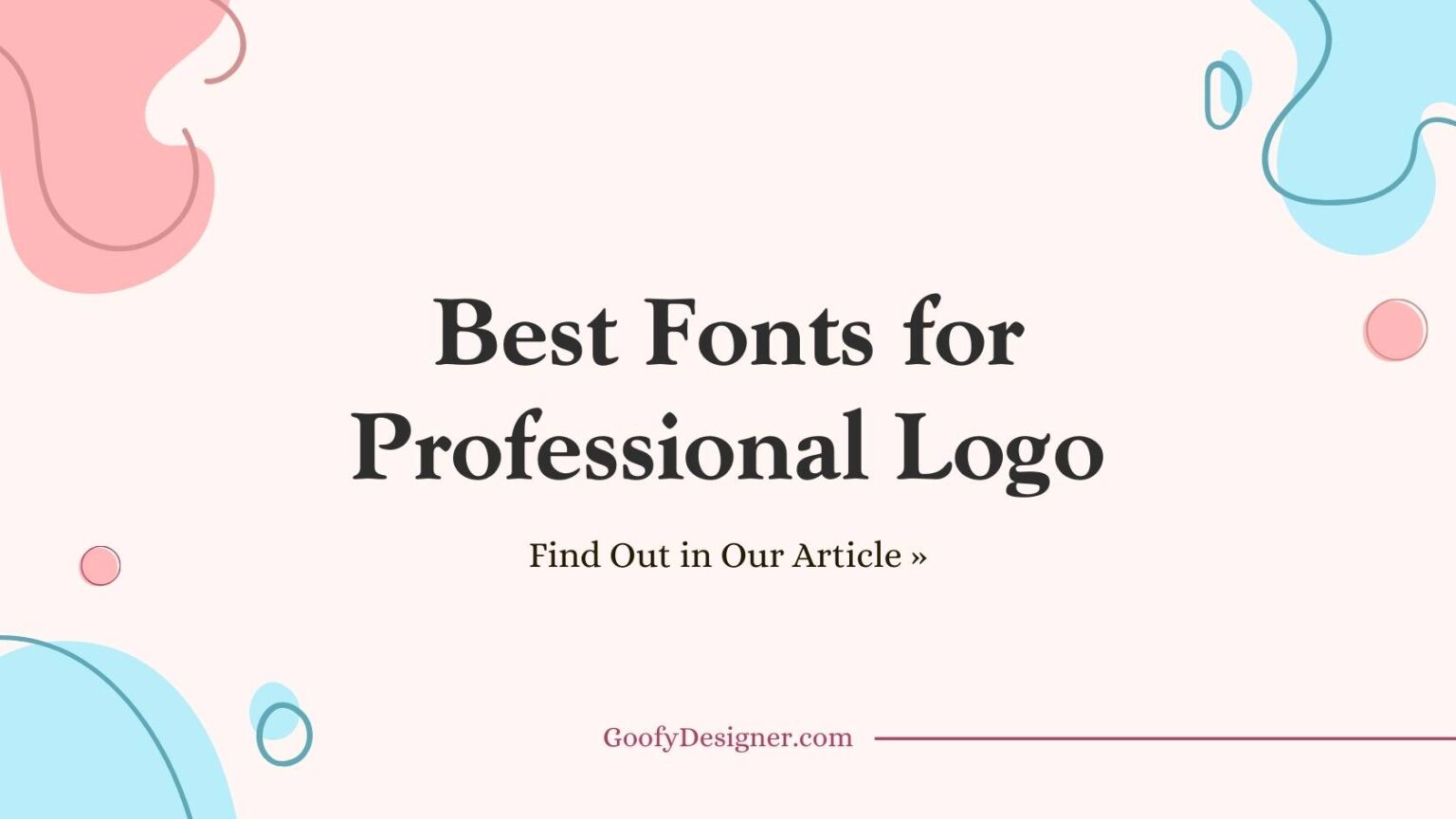 23 Best Fonts for Professional Logo that Offer Timeless Appeal
