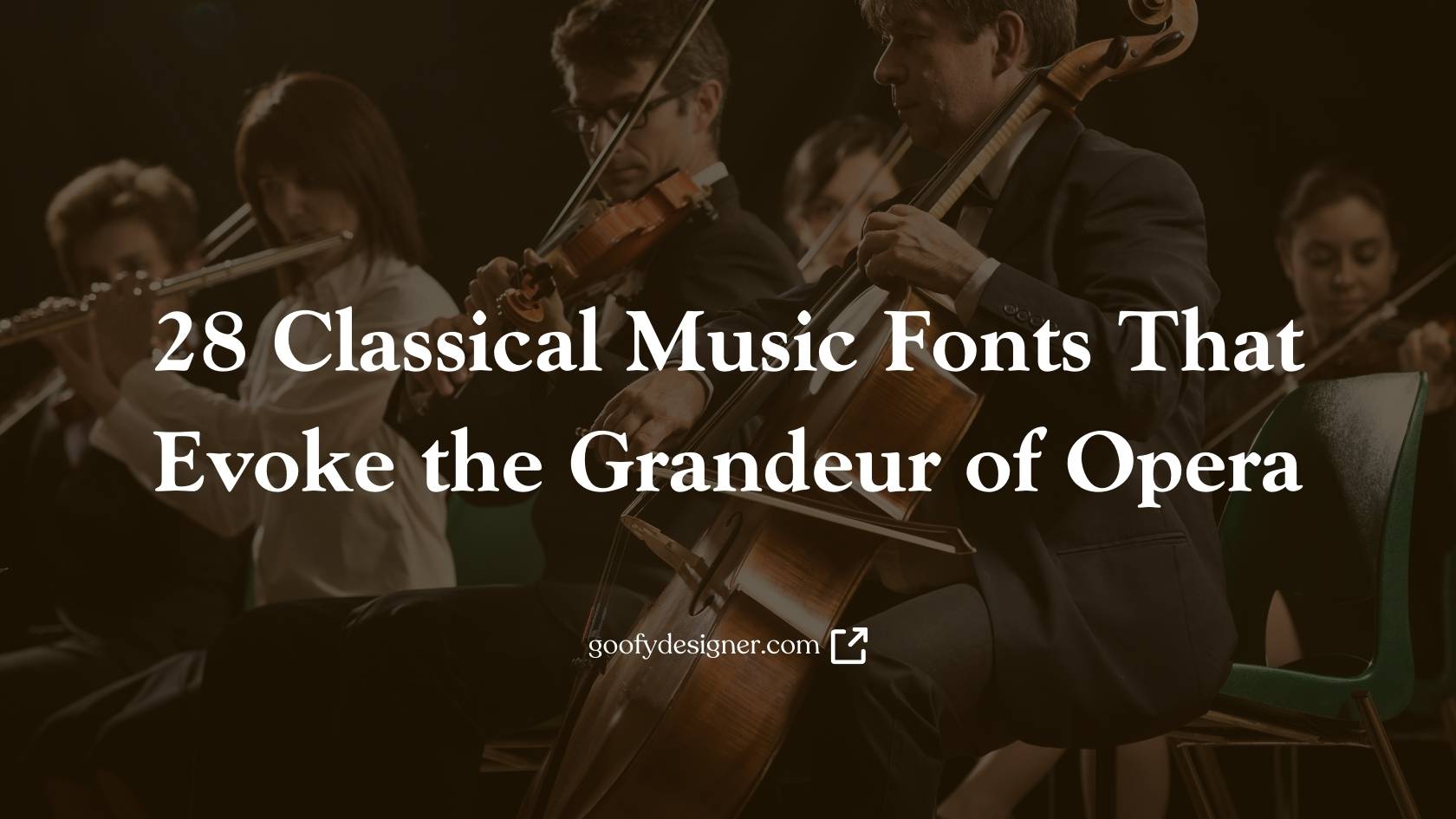 28 Classical Music Fonts That Evoke the Grandeur of Opera