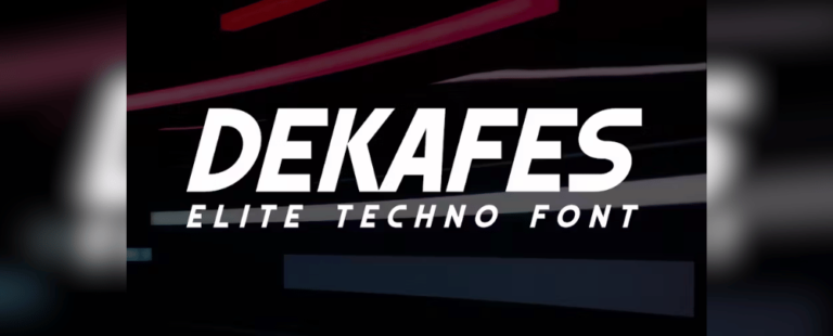 25 Techno Fonts That Will Bring a Modern Twist to Your Branding