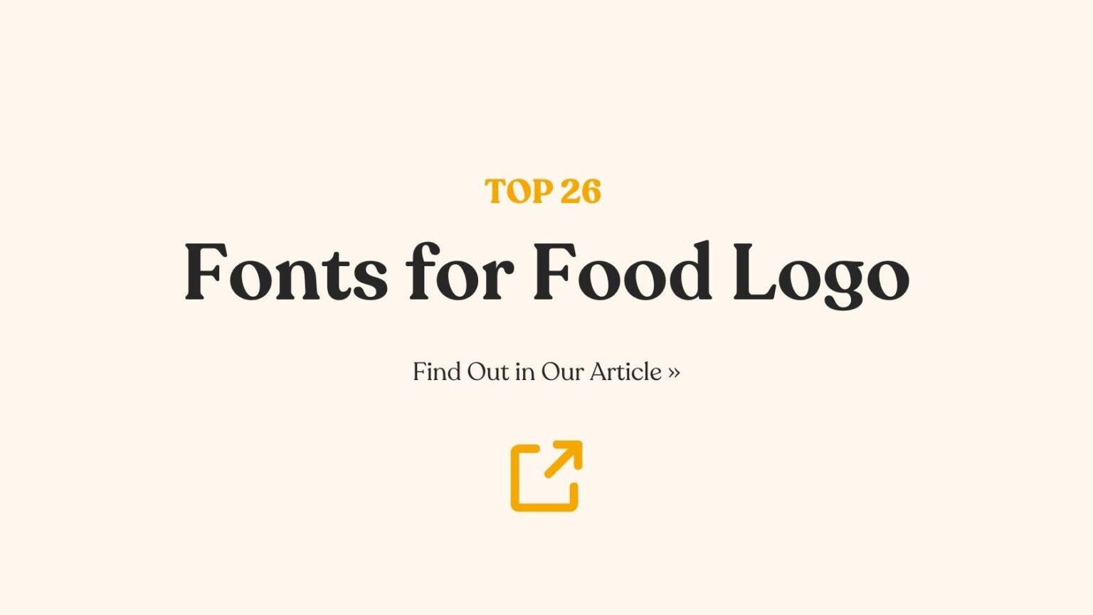 26 Best Fonts for Food Logo Which Blend Taste with Type