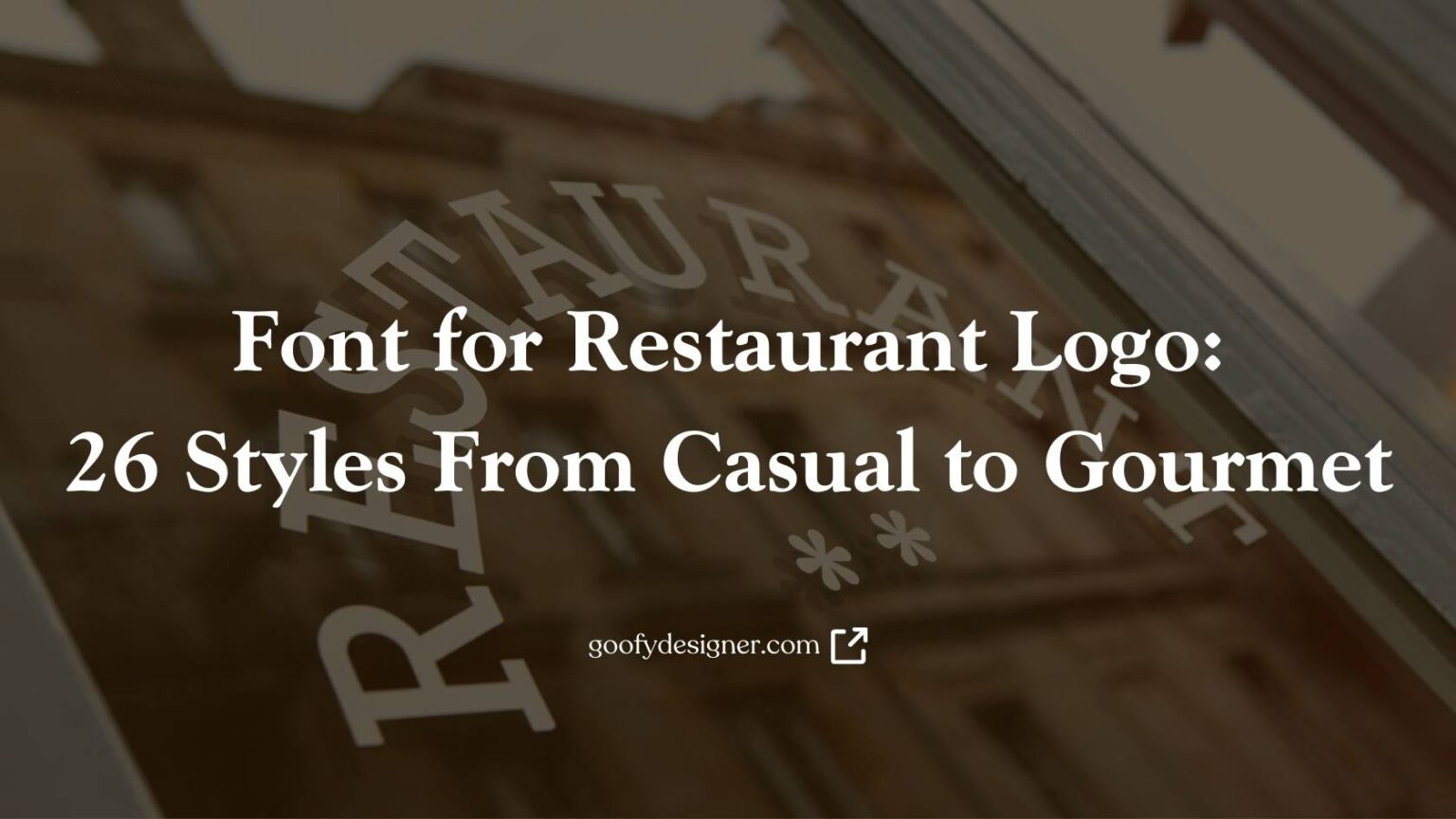26 Best Fonts for Restaurant Logo That Marinate in Style
