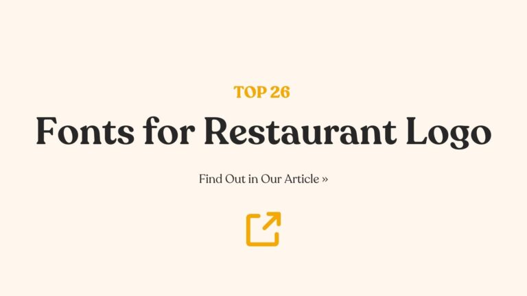26 Best Fonts for Restaurant Logo That Marinate in Style