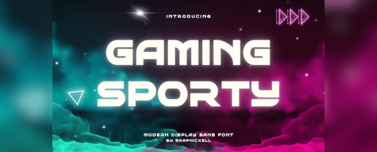 27 Best Fonts for Gaming Logo That Level Up Visual Impact