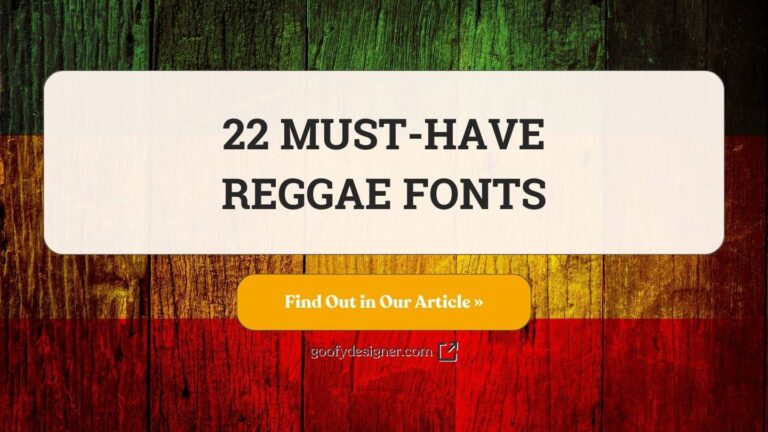 22 Reggae Fonts to Bring the Caribbean to Your Keyboard