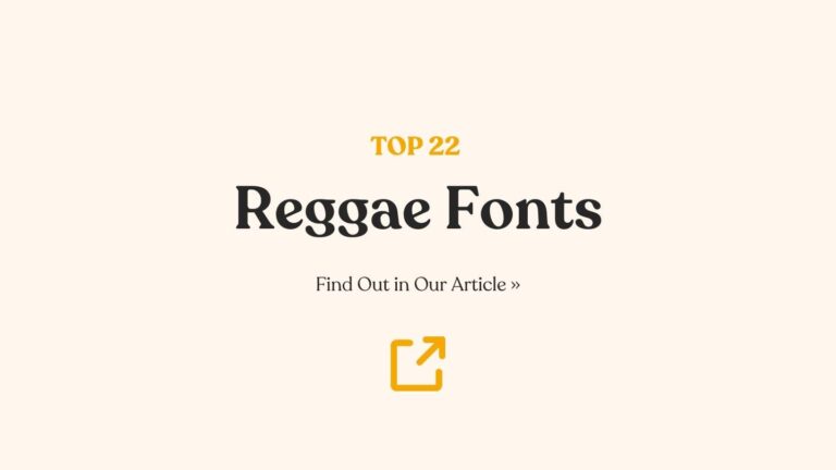22 Reggae Fonts to Bring the Caribbean to Your Keyboard