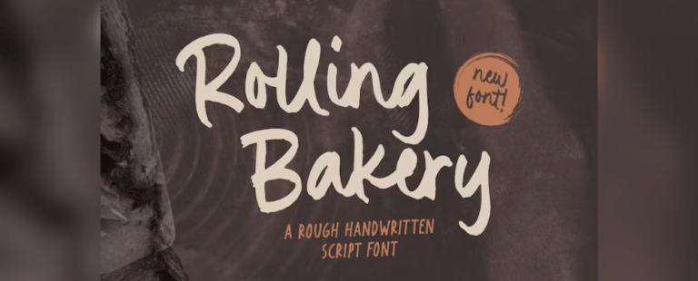 24 Best Fonts for Bakery Logo That Sprinkle Sweetness and Style