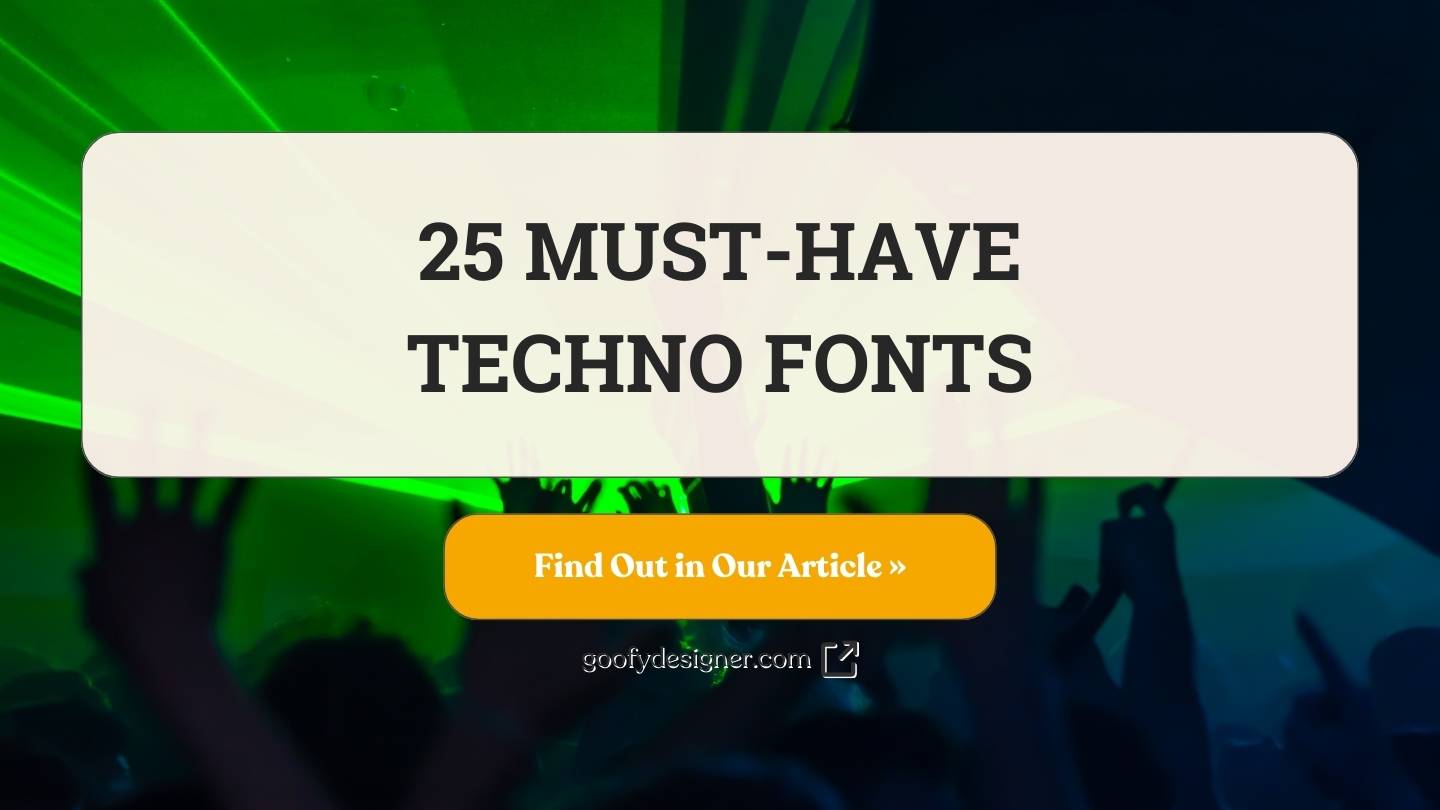 25 Techno Fonts That Will Bring a Modern Twist to Your Branding