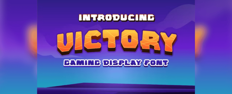 27 Best Fonts for Gaming Logo That Level Up Visual Impact