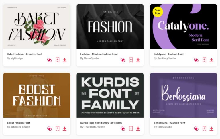 28 Best Fonts for Fashion Logo Dressing Up Brand Identity