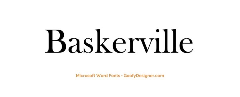 31 Best Serif Fonts You Can Find in Microsoft Word