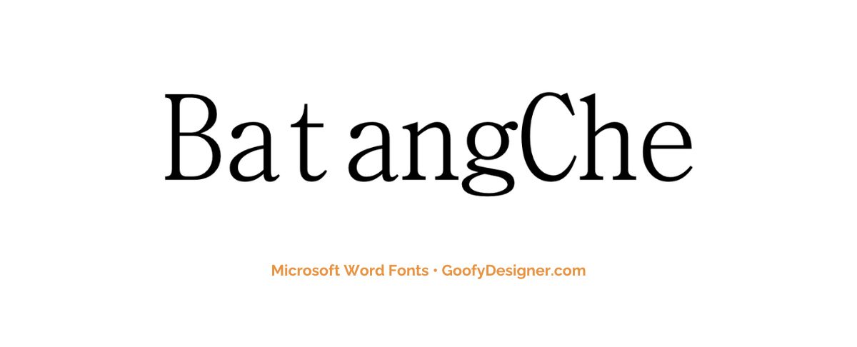 31 Best Serif Fonts You Can Find in Microsoft Word