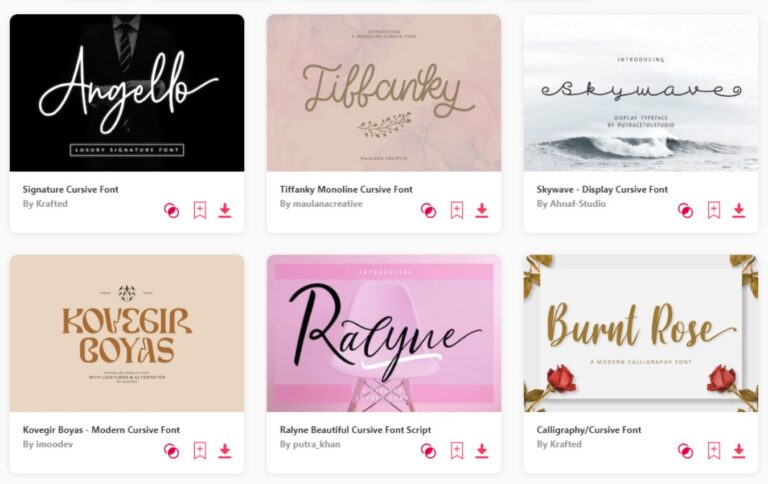 24 Cursive Fonts in Word That Add a Personal Touch