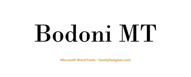 31 Best Serif Fonts You Can Find in Microsoft Word