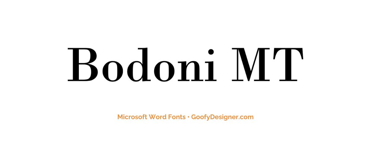 31 Best Serif Fonts You Can Find in Microsoft Word