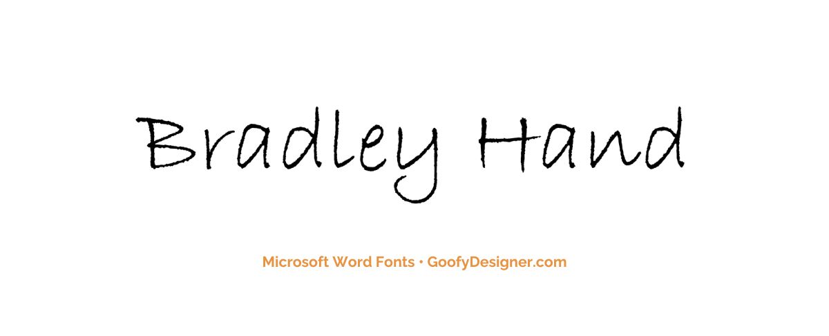 23 Handwriting Fonts in Word That Showcase Elegance