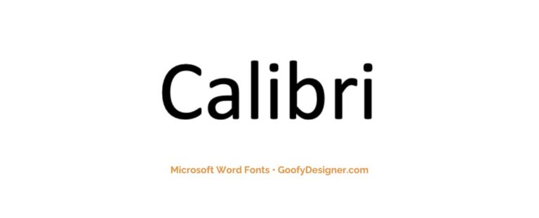 27 Sans Serif Fonts in Microsoft Word That Stand Out