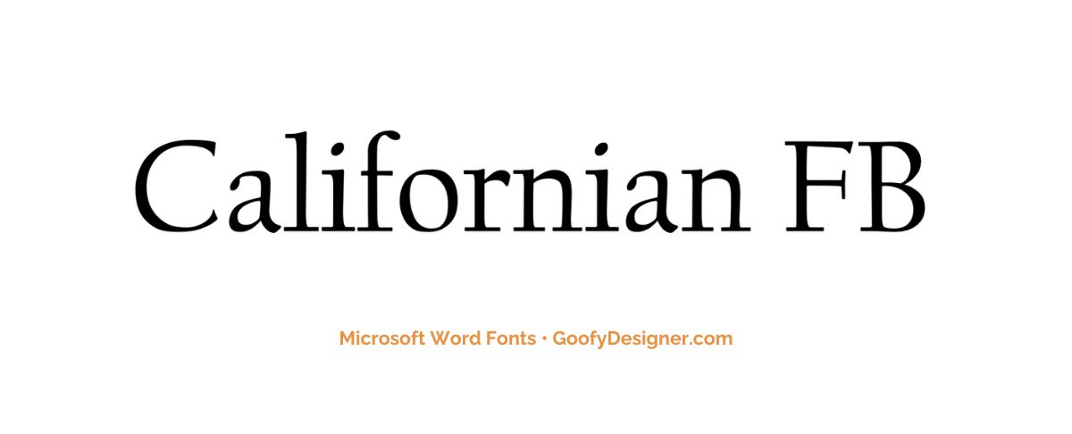 31 Best Serif Fonts You Can Find in Microsoft Word