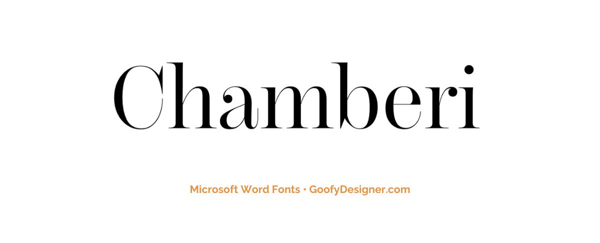 31 Best Serif Fonts You Can Find in Microsoft Word
