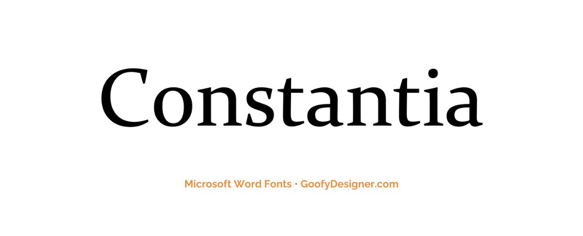 31 Best Serif Fonts You Can Find in Microsoft Word