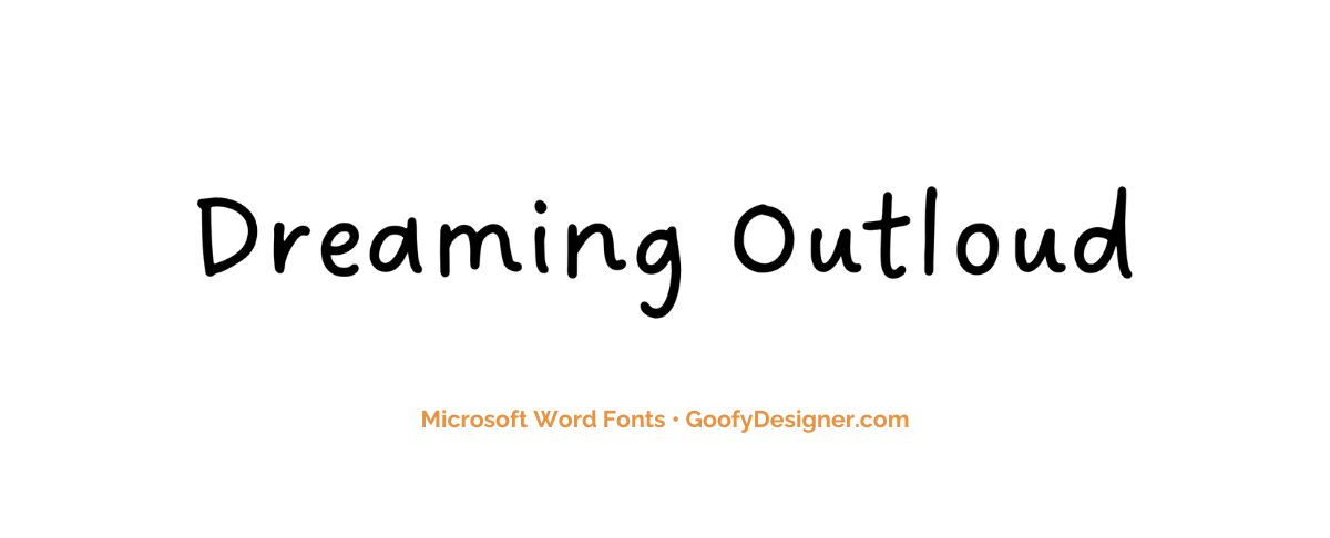 23 Handwriting Fonts in Word That Showcase Elegance