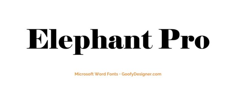 31 Best Serif Fonts You Can Find in Microsoft Word