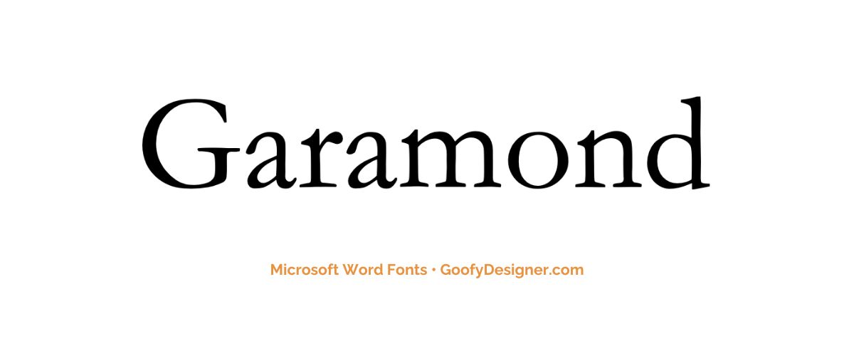 25 All-Time Best Fonts in Microsoft Word
