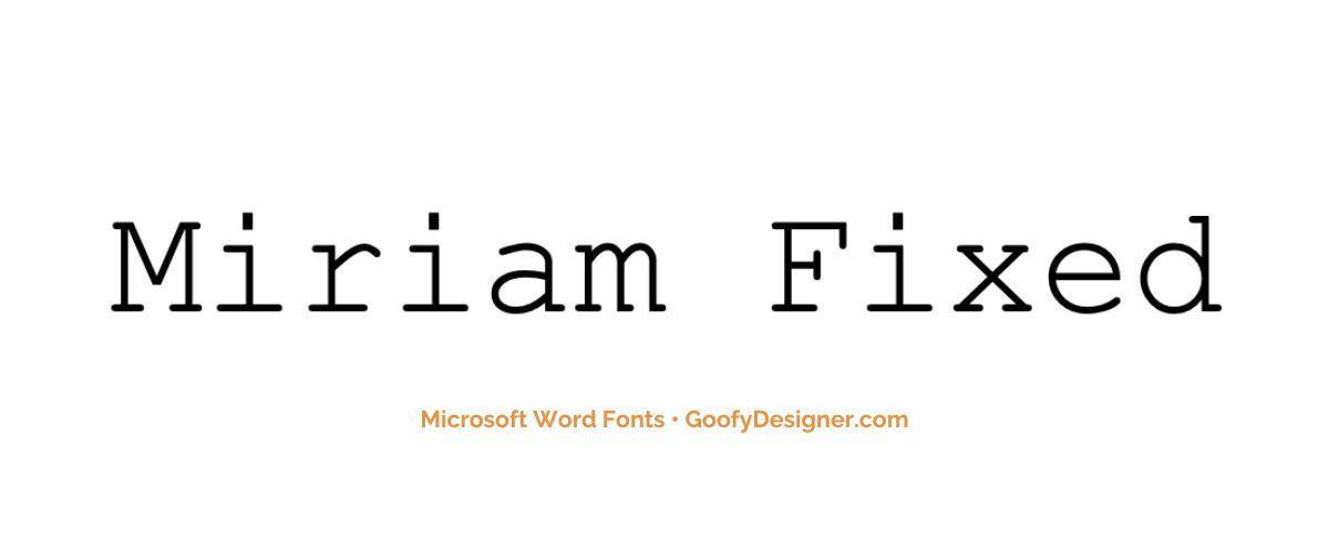 21 Best Typewriter Fonts in Microsoft Word