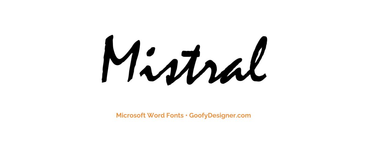 23 Handwriting Fonts in Word That Showcase Elegance