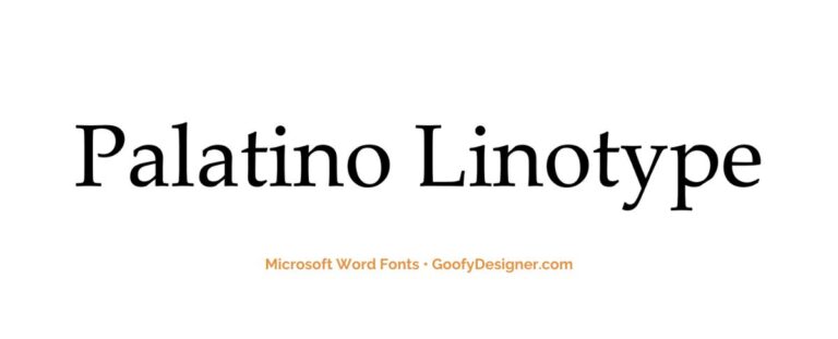 31 Best Serif Fonts You Can Find in Microsoft Word