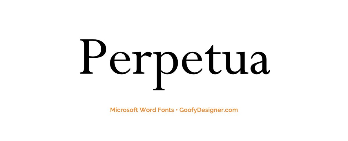31 Best Serif Fonts You Can Find in Microsoft Word