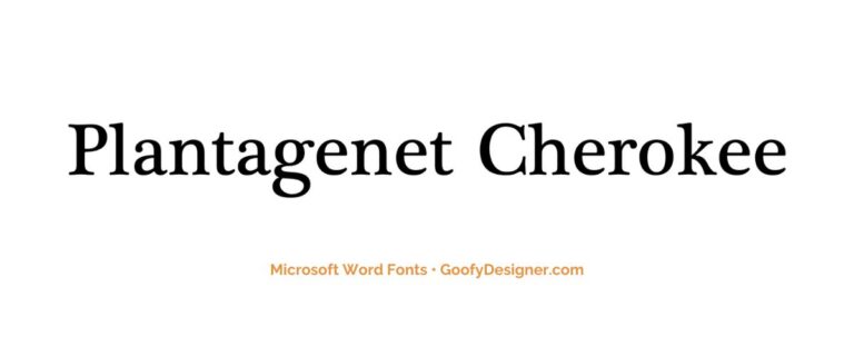 31 Best Serif Fonts You Can Find in Microsoft Word