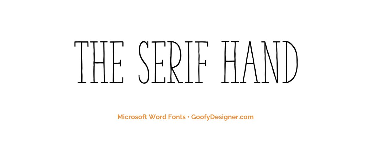 23 Handwriting Fonts in Word That Showcase Elegance