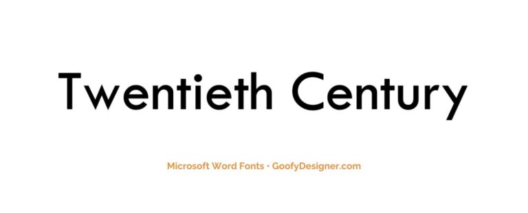 25 All-Time Best Fonts in Microsoft Word