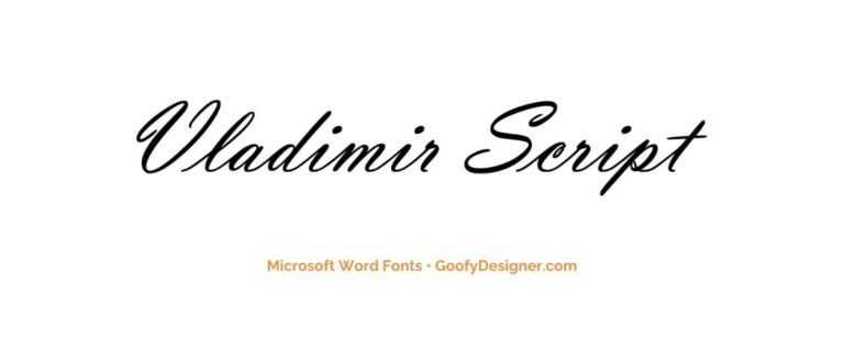 23 Handwriting Fonts in Word That Showcase Elegance